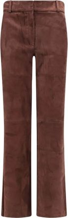 Arma Pantalon taille &eacute;lastique - Femme - Pantalons - Brun - Taille: 36 FR