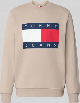 Tommy Jeans Regular Fit Sweatshirt aus reiner Baumwolle