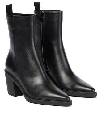 Gianvito Rossi Bottines Dylan en cuir