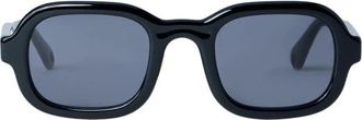 Brain Dead Homme, Accessoires, Noir, Taille: ONE Size Lunettes de soleil carr&eacute;es g&eacute;om&eacute;triques