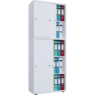 ebuy24 Ebuy24 - Bureautique Lona l. 70 x h. 184 x p. 37 cm Blanc