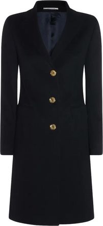 Tagliatore manteau mi-long droit - Bleu