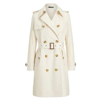 Ralph Lauren Femme, Manteaux, Beige, Taille: 44 FR Trench Manteaux