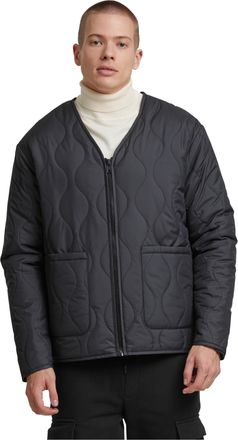 Urban Classics Padded Quilting Jacket Black, XL