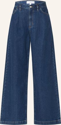 Comma Comma Casual Identity Wide Leg Jeans blau
