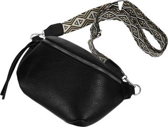 FOMIYES TEHAUX Umh&auml;ngetasche Bauchtasche Herren Damen Pu G&uuml;rteltasche mit Rei&szlig;verschluss Gro&szlig;e Kapazit&auml;t Leichte Outdoor Brusttasche f&uuml;r Reisen Wandern Alltag