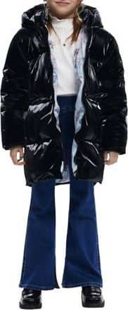 Desigual COAT_CLOUD, 2000 BLACK, 13/14
