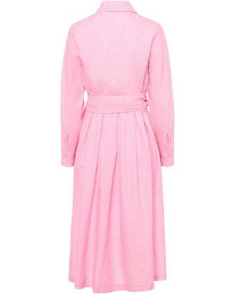 Reitmayer Trachtenkleid Leinenkleid mit R&uuml;schenkante