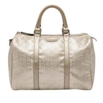 Gucci Sac Boston Pre-owned - Femme - Pre-owned - Beige - Taille: ONE Size