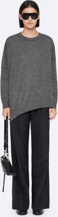 AllSaints Martel Pullover in Grau meliert