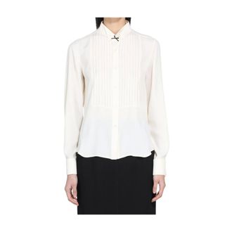 N&deg;21 Femme, Blouses et Chemises, Rose, Taille: 46 FR Chemise &agrave; Manches Longues en Soie