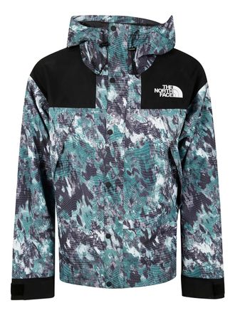 The North Face Jacke mit abstraktem Muster - Blau