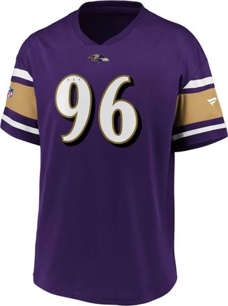 Fanatics NFL Baltimore Ravens Trikot Shirt Iconic Franchise Poly Mesh Supporters Jersey (XL)