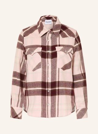 Kujten Kujten Overshirt Lumber Aus Cashmere rosa