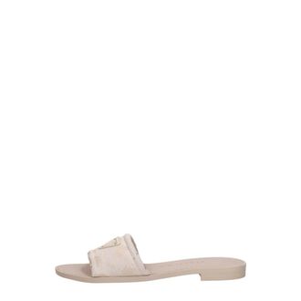 Guess Femme, Chaussures, Beige, Taille: 41 EU Elyze Slide Sandal