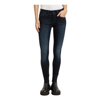 G-Star Lynn Mid Waist Skinny Jeans - - Jeans - Damen - Blau - W27