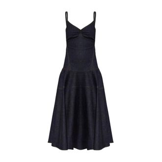 Jacquemus De-N&icirc;mes Pina Denim Kleid - - Dresses - Damen - Blau - XS