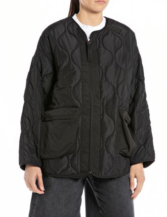 Replay Damen relaxed fit Jacke