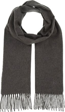Bugatti Herren Schal einfarbig - 30 x 180 cm - weicher Winterschal f&uuml;r kalte Tage