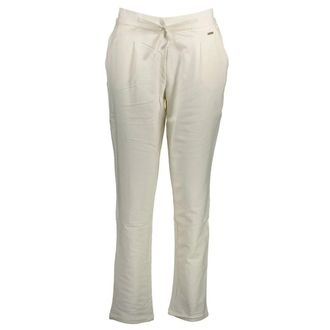 U.S.Polo Association Wei&szlig;e Baumwoll-Sportbekleidung mit Logo - - Trousers - Damen - Wei&szlig; - XL