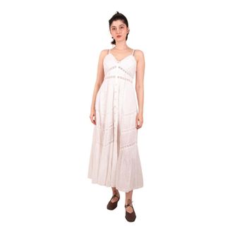 LoveShackFancy Loveshackfancy, Femme, Robes, Blanc, Taille: 38 FR Esilda Dress