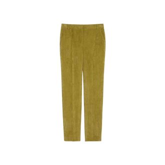 iBlues Gr&uuml;ne Cordhose Luis - - Trousers - Damen - Gr&uuml;n - 2XS