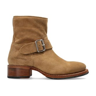Dsquared2 Homme, Chaussures, Brun, Taille: 41 EU Harley Bottes &agrave; cheville