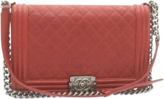 Chanel Sac bandouli&egrave;re Vintage Pre-owned - Femme - Pre-owned - Rouge - Taille: ONE Size