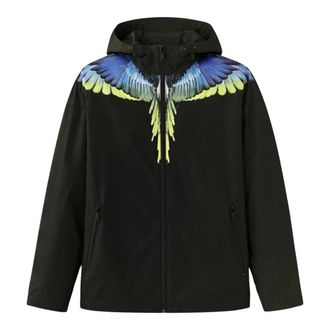 Marcelo Burlon Wings Jacket - - Jackets - Herren - Schwarzk - 2XL