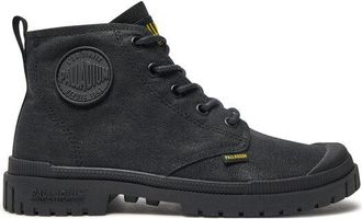 Palladium Sneakers aus Stoff Pampa Sp20 Hi Wax 74388-008-M Schwarz