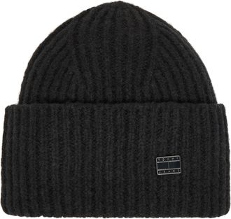 Tommy Hilfiger Mütze Tommy Hilfiger Elevated Heritage AW0AW17905 Schwarz