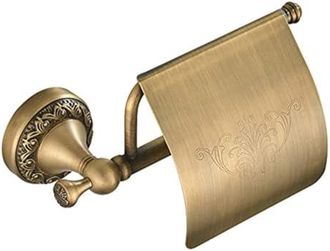 Generic Eloquent Porte-papier toilette mural r&eacute;tro avec construction en laiton massif, fixation de salle de bain r&eacute;sistante &agrave; la rouille, installation facile 