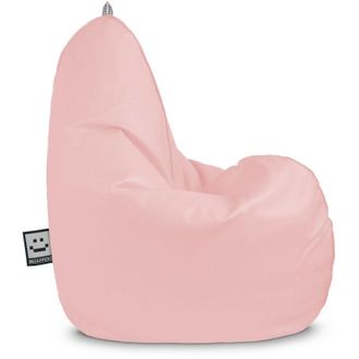 Happers Happers - Pouf Poire Relax Similicuir Rose Enfant Rose
