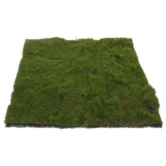 Hemobllo K&uuml;nstlicher Moos Kunstrasen 30x30cm Zuschneidbare Selbstgemacht Grasmatte f&uuml;r Gartendekoration Realistische Beflockung Langlebige Terrassen und Miniat