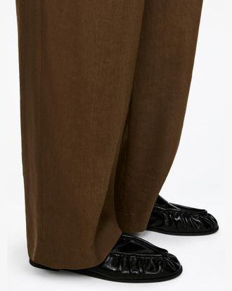 Arket Loafer Aus Lackleder -Schwarz