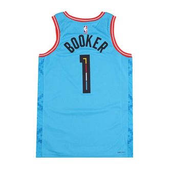 Nike City Edition Devin Booker Trikot - - Sport - Herren - Blau - L
