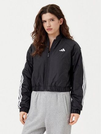 adidas Bomberjacke Essentials 3-Stripes JD1296 Schwarz Loose Fit
