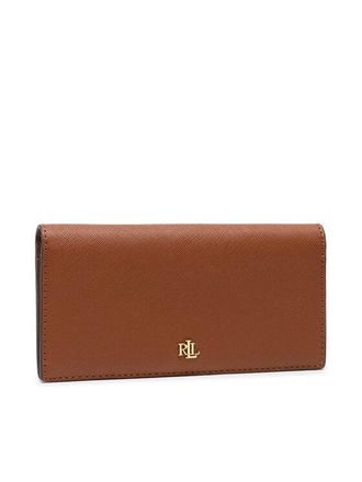 Lauren Ralph Lauren Geldb&ouml;rse Slim Wallet 432802917010 Braun
