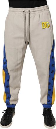 Dolce & Gabbana Homme, Pantalons, Multicolore, Taille: 5XL Pantalon de jogging