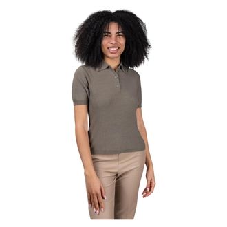 Max Mara Femme, Tops, Vert, Taille: 40 FR Polo Carioca
