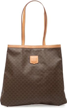 Celine Shopper - Macadam Coated Canvas Tote - Gr. unisize - in Braun - f&uuml;r Damen
