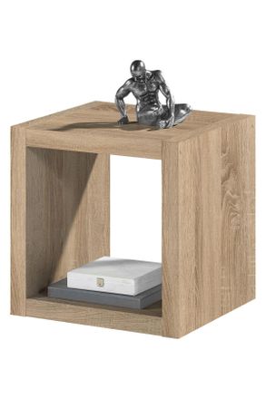 CARRYHOME Raumteiler Style, Sonoma Eiche, Holzwerkstoff, 41x41x38 cm, Beim&ouml;bel erh&auml;ltlich, Wohnzimmer, Raumteiler & Paravents, Raumteiler