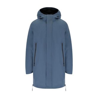 KRAKATAU Homme, Manteaux, Bleu, Taille: S Planck Retro Parka