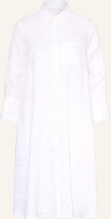 Robert Friedman Robert Friedman Hemdblusenkleid Aus Leinen weiss