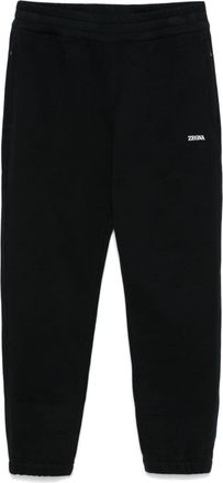 Ermenegildo Zegna Jogginghose mit Logo - Schwarz