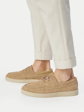 Clarks Halbschuhe Clarks Lockford Boat 26186187 Beige
