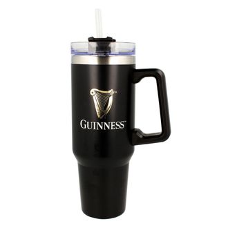 Guinness Shamrock Gift Company Offizieller Guinness Reisebecher, zeitgenössischer Guinness, groß