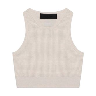 Fear of God Femme, Tops, Beige, Taille: 36 FR Essentials T-shirts et Polos