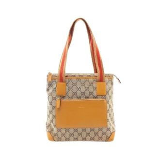 Gucci Sac cabas Pre-owned en toile GG - Femme - Pre-owned - Beige - Taille: ONE Size