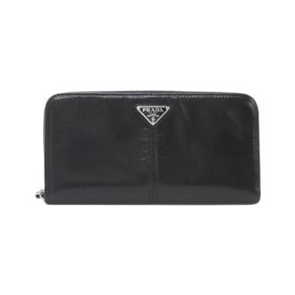 Prada Pre-owned Soft LUX Long Wallet - - Pre-owned - Damen - Schwarzk - ONE SIZE